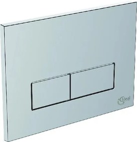 Ideal Standard - Ovládací tlačítko Ideal System mechanické, satin chrom W3708AD