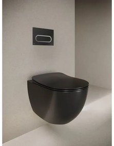 Ravak Chrome WC tlačítko, černá X01797