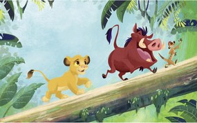 Komar Vliesová fototapeta Disney The Lion King Classic Jungle Team 400 x 250 cm