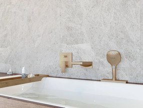 Hansgrohe Metropol, vanová baterie pod omítku, kartáčovaný bronz, 32545140