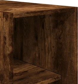 Šatní skříň kouřový dub 30 x 50 x 200 cm kompozitní dřevo 3307778