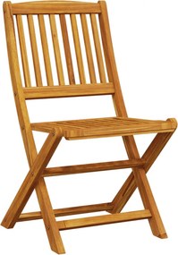 3dílný skládací bistro set masivní akáciové dřevo 3295251