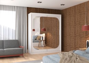 ADRK Furniture Posuvná skříň s zrcadlem ARIZONA 180 ADRK-SW-ARI-W-180