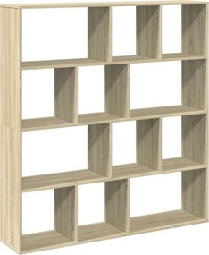 Knihovna dub sonoma 132 x 29 x 141,5 cm kompozitní dřevo 3310309