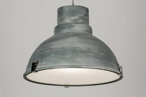 Závěsné industriální retro šedé svítidlo do kuchyně Betonbruin