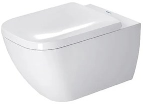 Duravit Happy D.2 - Závěsné WC, s HygieneGlaze, bílá 2221092000