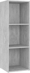 TV skříňky 2 ks betonově šedé 107 x 35 x 37 cm dřevotříska 3079911