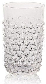 Sklenice, Jílek Glassworks, HOBNAIL, Křišťál, 250 ml, 6 ks