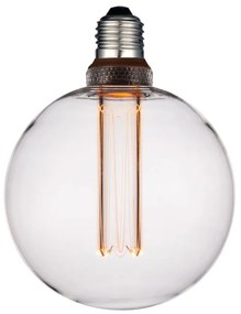 OnaDnes -20% Čirá dekorativní žárovka Halo Design COLORS Dim LED Globe E27