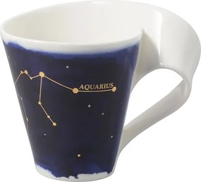 Villeroy&Boch Villeroy & Boch NewWave Stars hrnek s uchem Vodnář, 13 × 9,5 × 11,3 cm, 240 ml