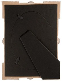 Růžový art deco fotorámeček s růžemi Rosalinka – 15x2x21 cm na fotografii 10x15 cm