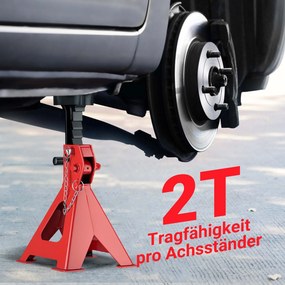 Podpěrný stojan Wiltec – 26,5-43 cm, sada 2 ks (65042)