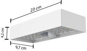 VELAMP LED solární světlo SL241 se senzorem