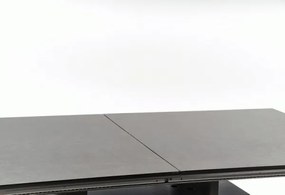 Rozkládací stůl Vade 160/220 cm tmavě šedý