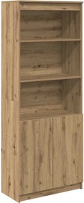 Vysoká deska Artisan Dub 70x35x180 cm kompozitní dřevo 3328479