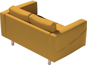 Potah na pohovku IKEA Norsborg 2-místná barva žlutá látka pletený vzor