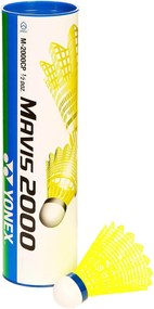 Badmintonový míč yonex mavis 2000 žluté/pomalé