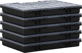 Organizéry na součástky 10 ks 40 x 30 x 5 cm polypropylen 3106444
