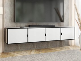 TV skříňka LUNO 4 uzavřená TV skříňka bílý