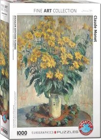 EUROGRAPHICS Puzzle Jerusalem Artichoke Flowers / 1000 dílků / 68 x 49