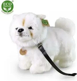 RAPPA Plyšový pes čau-čau 30 cm / ECO-FRIENDLY / od 0 měsíců