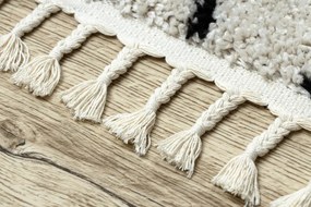 Dywany Łuszczów, Kusový koberec Berber Tetuan B751 cream, 200x290, bílá, ložnice
