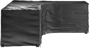 Plachty na zahradní nábytek tvar L 2 ks 18 oček 285x220x80 cm 3155378