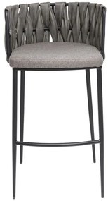 Cheerio barová židle šedá