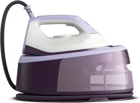 Philips PSG3000 30 bílo-fialová / Parní generátor / 2400 W / 1.4 L