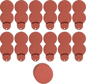 Bluegarden Bluegarden, palisáda z PVC na okraj trávníku 200 cm 12ks HD 7095, terracotta, OGR-68409