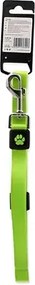 ACTIVE DOG Vodítko Premium M limetka 2x120 cm / Textilní vodítko pro p