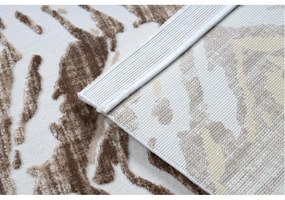 Luxusní kusový koberec akryl Foy béžový 80x300cm