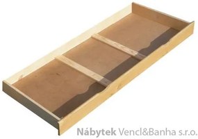 dřevěný úložný prostor, šuple pod postel 120x200 cm chalup