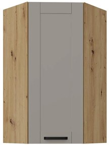 Kuchyňská skříňka Luna claygrey/artisan 60x60 GN-108 1F (45°)