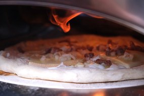 PIANA pizza pec na peletky Ziipa Barva: Eukalyptová zelená
