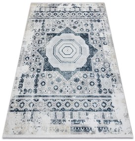 Kusový koberec Maloga modrokrémový 80x150cm