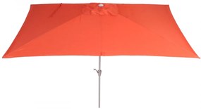 Slunečník N23 2x3m polyester/hliník - terakota