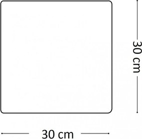 ILUX 191577 Venkovní stojací lampa Ideal Lux Luna PT1 D30 191577 bílá 30cm - IDEALLUX