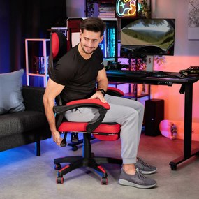 Herní židle Sporte červená