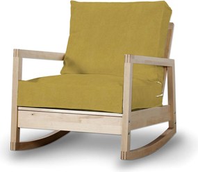 Potah na křeslo IKEA Lillberg barva žlutá látka pletený vzor
