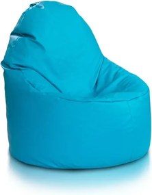 Sedací vak Yoko ekokůže / polyester TiaHome - tyrkysová
