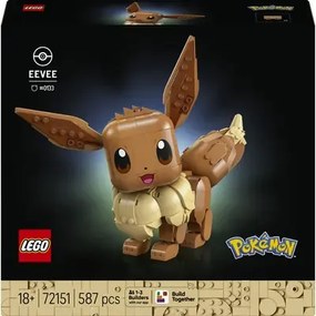LEGO® Pokémon™ 72151 Eevee / Počet dílků: 587 / od 18 let