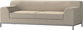Potah na pohovku IKEA  Kramfors 3-místná barva béžová látka pletený vzor