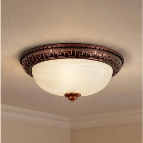 Brilagi - Stropní svítidlo FRESCO 2xE27/40W/230V pr. 30 cm měděná