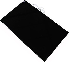 Skleněný Infrapanel GLASS 450W Černý | Výhřevnost 8 m2 | 80x60 cm | WiFi termostat