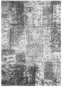 Koberce Breno Kusový koberec LUSH SEWING beige, Béžová, Šedá, 160 x 230 cm