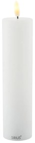 LED svíčka (výška 20 cm) Sille Rechargeable – Sirius