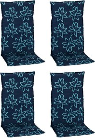 XXXLutz SADA POLSTRŮ NA ŽIDLI 4 ks, 118/50/6 cm Gardenson - Online Only zahradní nábytek - 006285008504