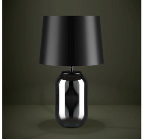 Eglo 390063 - Stolní lampa CUITE 1xE27/40W/230V černá/kouřová