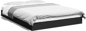 vidaXL Rám postele 120 x 200 cm kompozitní dřevo [842034] Barva: Černá